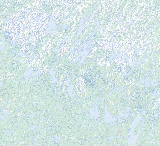 Lac Coursolles, QC (024D09 Toporama) Map by Natural Resources Canada ...