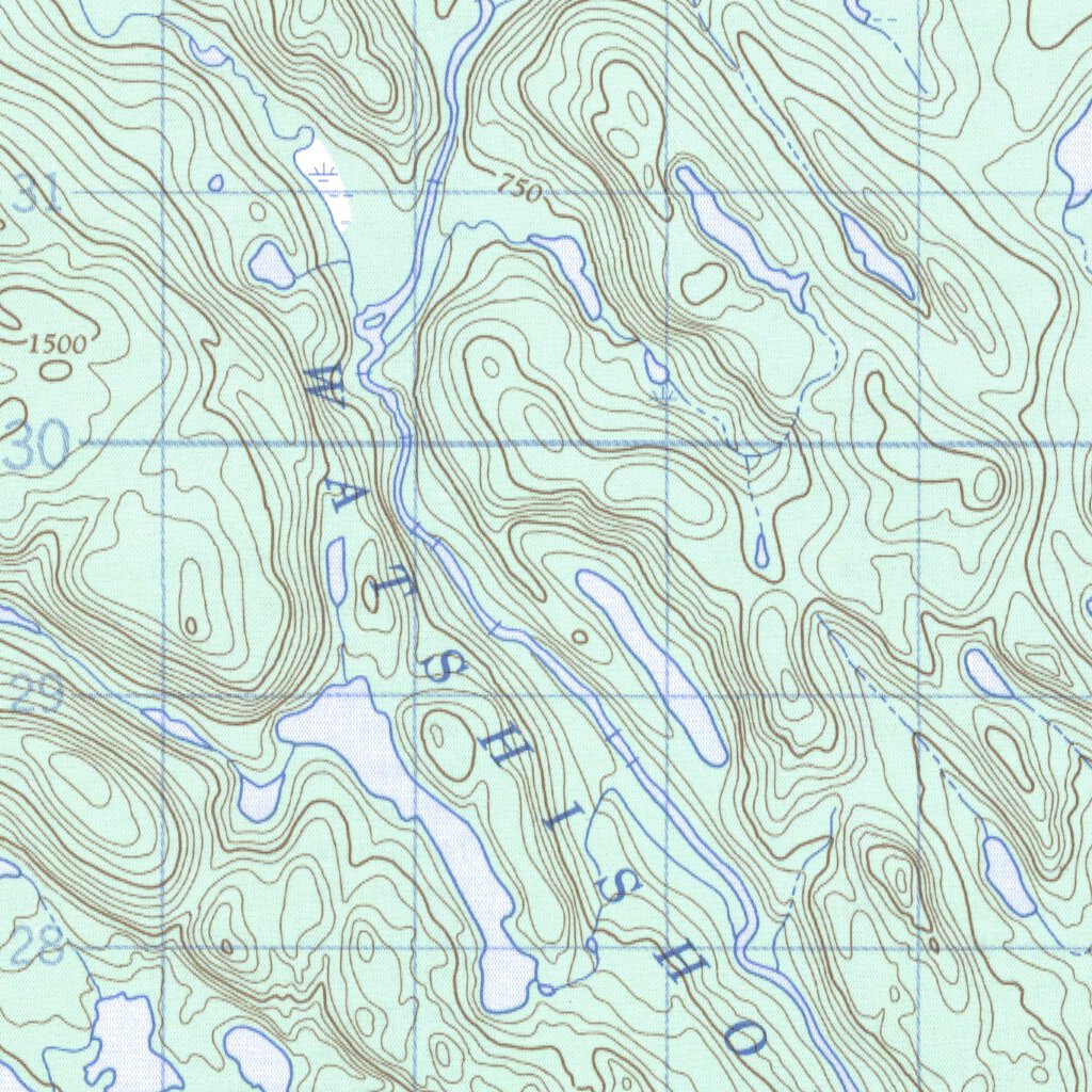 Lac Davy, QC (012L15 CanMatrix) Map by Natural Resources Canada ...