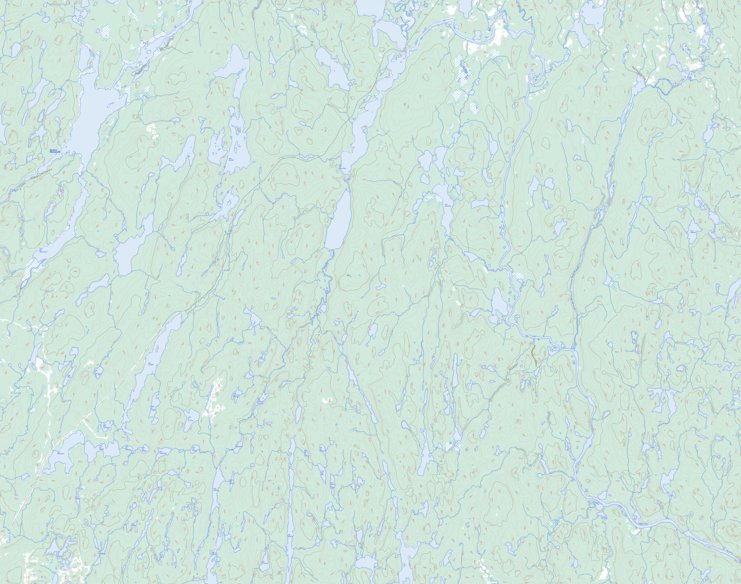 Lac Du Raccourci, QC (022L08 Toporama) Map by Natural Resources Canada ...
