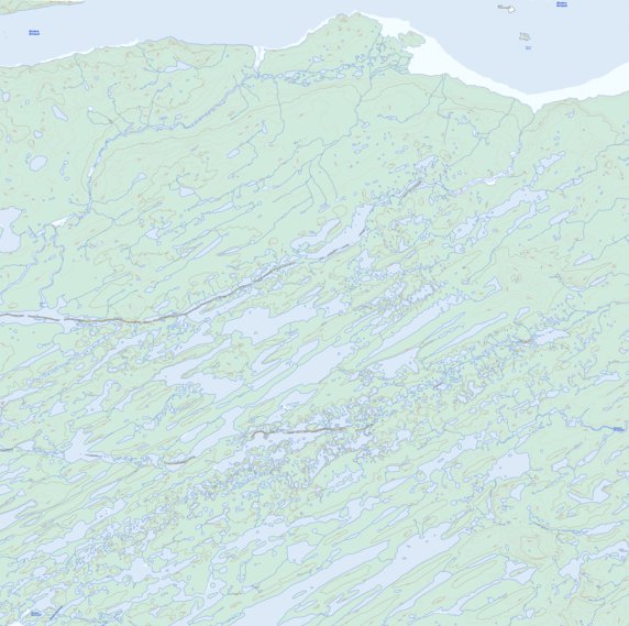 Lac Morgan, QC (024M16 Toporama) Map by Natural Resources Canada ...