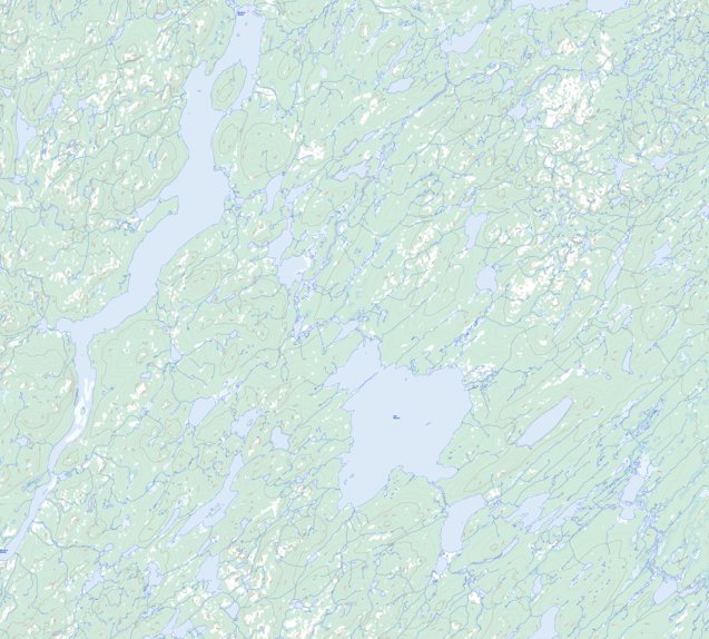 Lac Moyer, QC (024D02 Toporama) Map by Natural Resources Canada ...