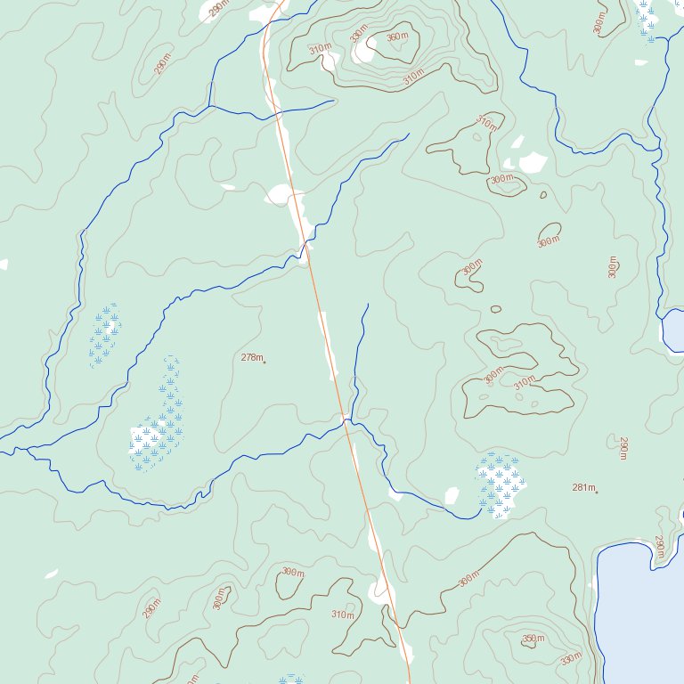 Lac Soscumica, QC (032K03 Toporama) Map by Natural Resources Canada ...