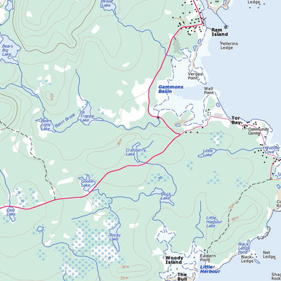 Larrys River, NS (011F03 Toporama) Map by Natural Resources Canada ...