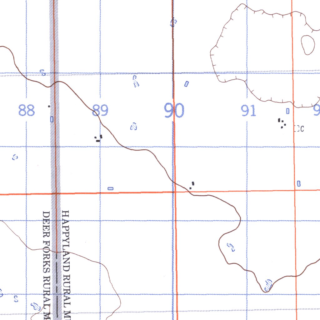 Leader, SK (072K13 CanMatrix) Map by Natural Resources Canada | Avenza Maps