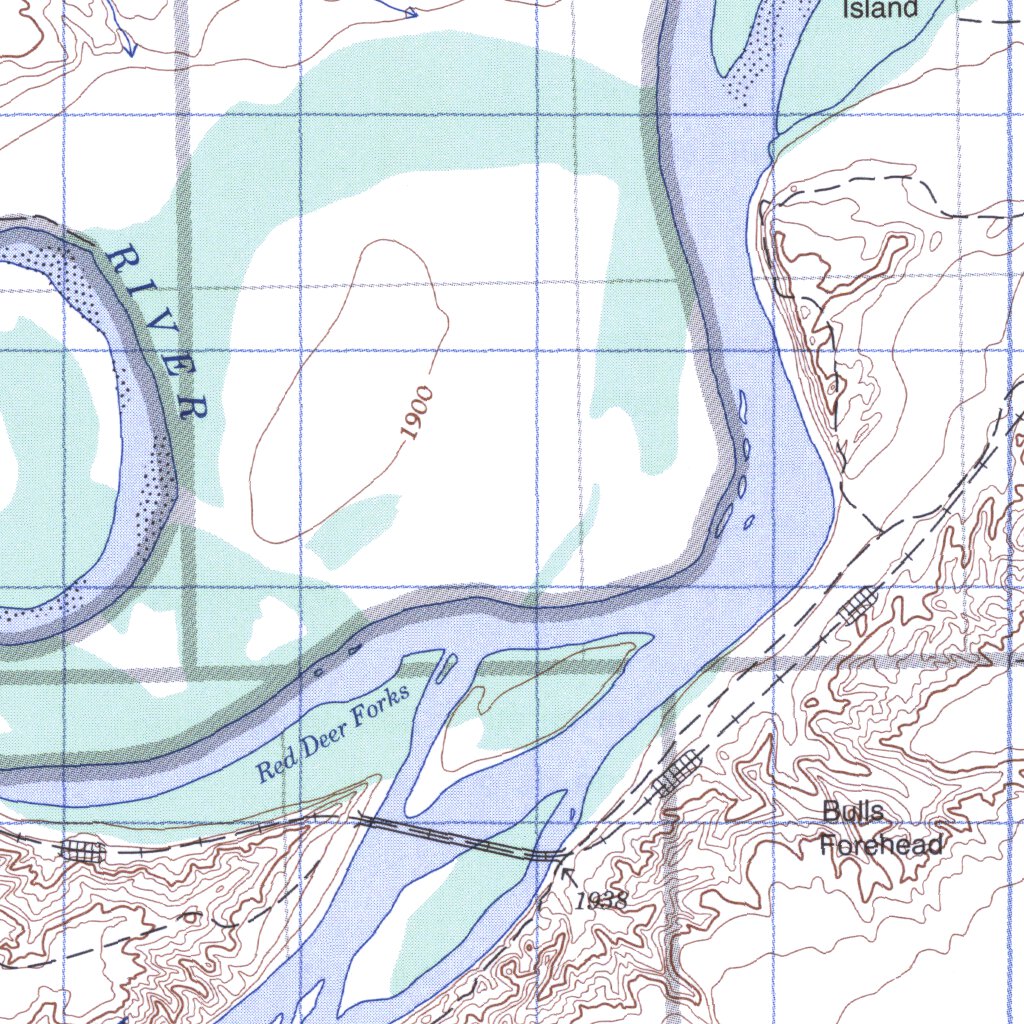 Leader, SK (072K13 CanMatrix) Map by Natural Resources Canada | Avenza Maps