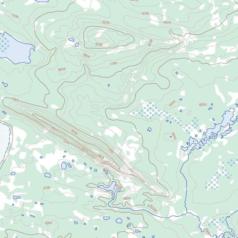 Limestone Lake (054D12 Toporama) Map by Natural Resources Canada ...
