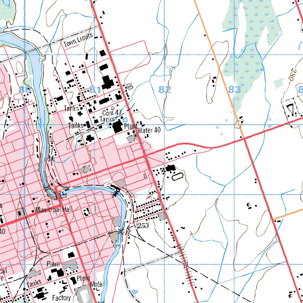 Lindsay, ON (031D07 CanMatrix) Map by Natural Resources Canada | Avenza ...