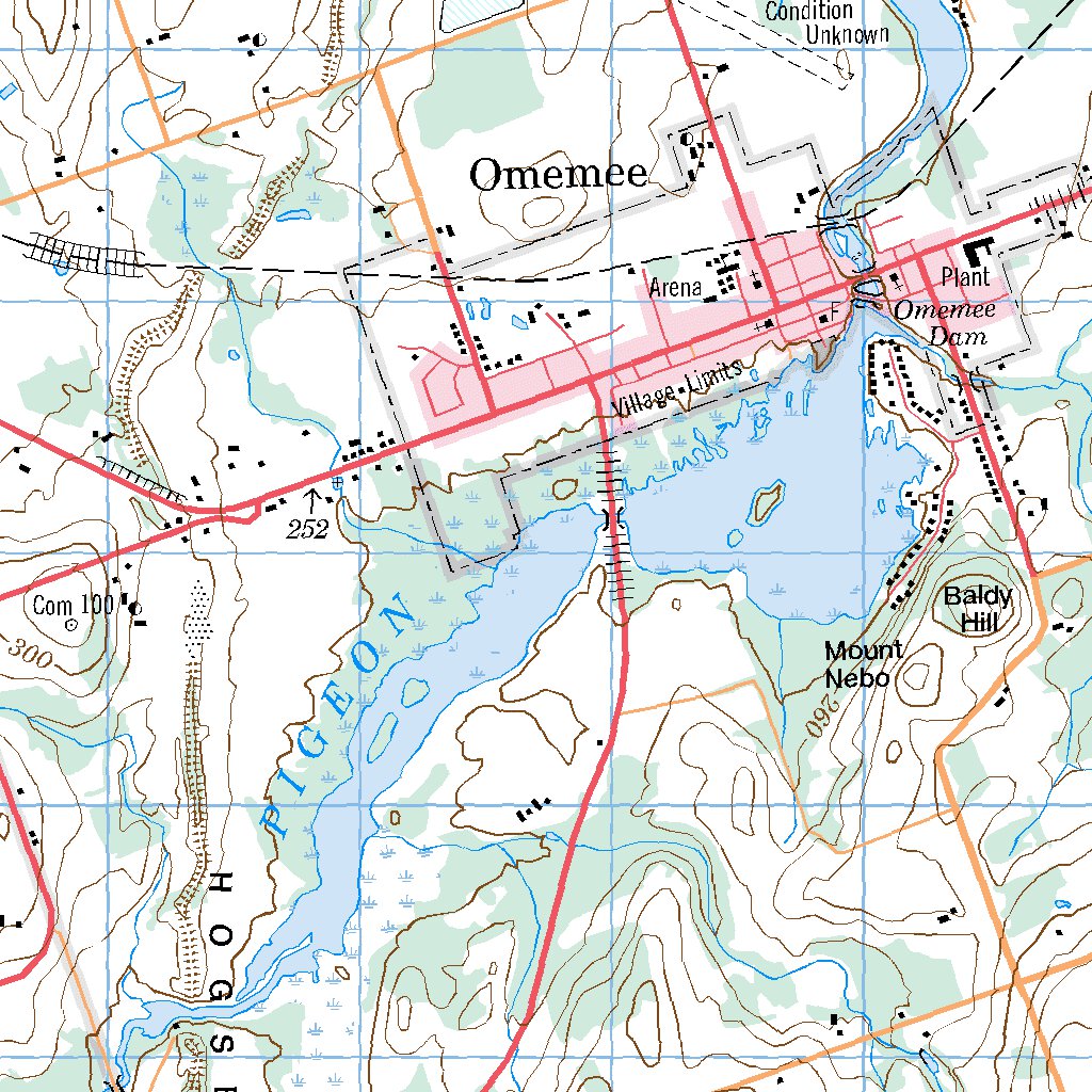 Lindsay, ON (031D07 CanMatrix) Map by Natural Resources Canada | Avenza ...