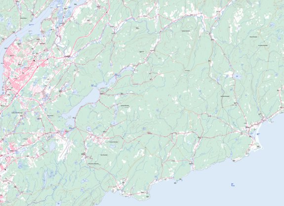Loch Lomond, NB (021H05 Toporama) Map by Natural Resources Canada ...