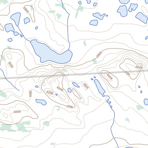 Martell Lake, NU (055M14 Toporama) Map by Natural Resources Canada ...