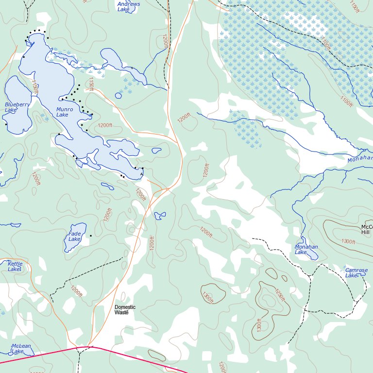 Matheson, ON (042A09 Toporama) Map by Natural Resources Canada | Avenza ...