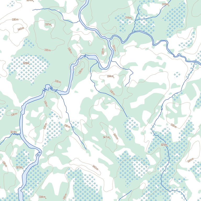 Mccoy River, ON (053C09 Toporama) Map by Natural Resources Canada ...
