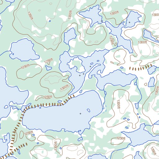 Mckinlay Lake, NT (075L13 Toporama) Map by Natural Resources Canada ...
