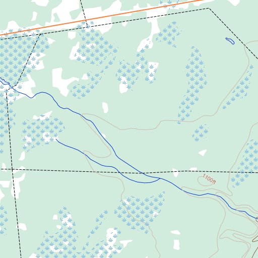 Meander River, AB (084N04 Toporama) Map by Natural Resources Canada ...