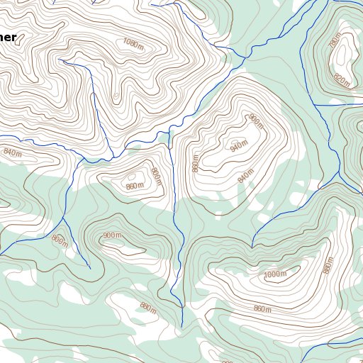 Mount Turner, YT (116H08 Toporama) Map by Natural Resources Canada ...