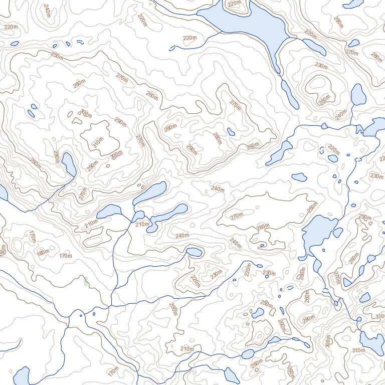 Murchison Lake, NU (057B01 Toporama) Map by Natural Resources Canada ...