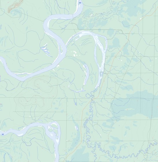 Netla River, NT (095B14 Toporama) Map by Natural Resources Canada ...