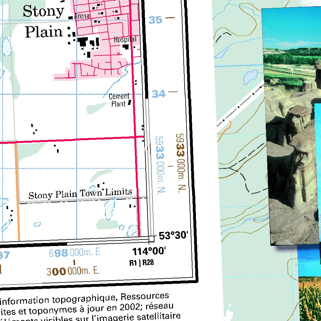 Onoway, AB (083G09 CanMatrix) Map by Natural Resources Canada | Avenza Maps