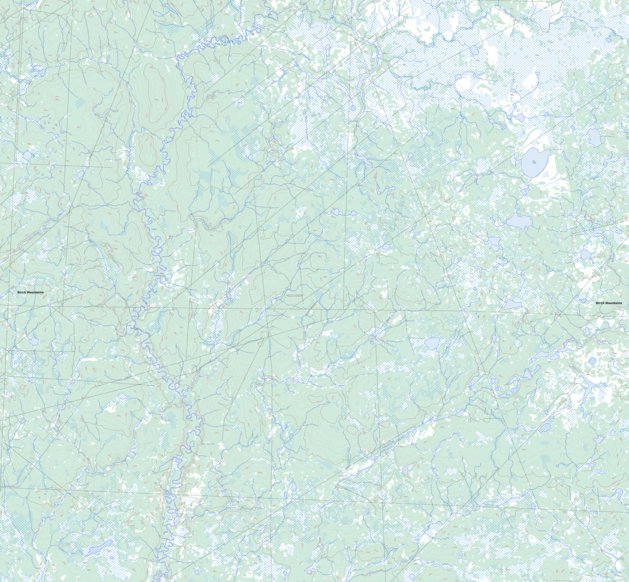 Osi Lake, AB (084H04 Toporama) Map by Natural Resources Canada | Avenza ...
