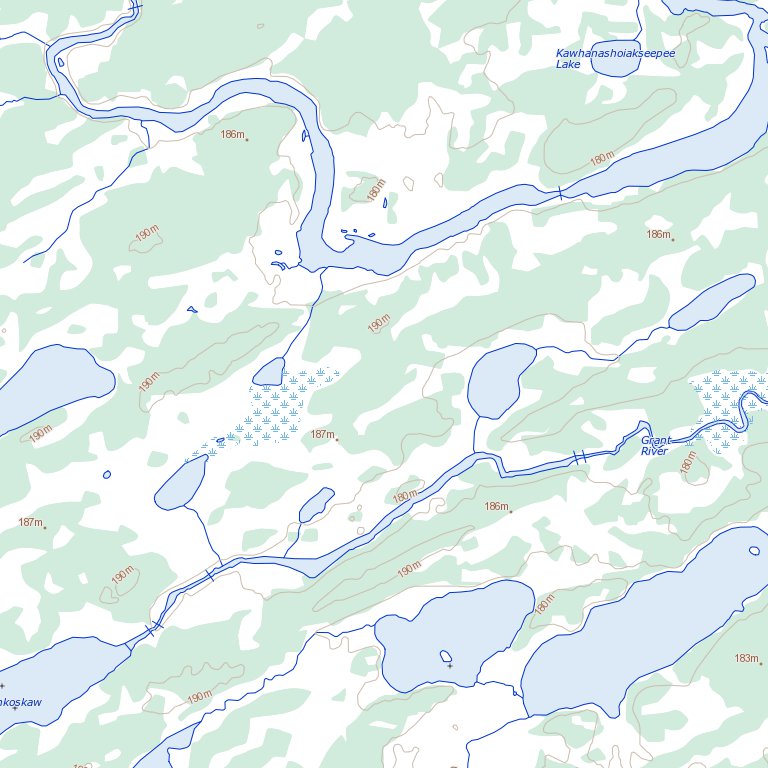 Palmer Lake, MB (053M10 Toporama) Map by Natural Resources Canada ...