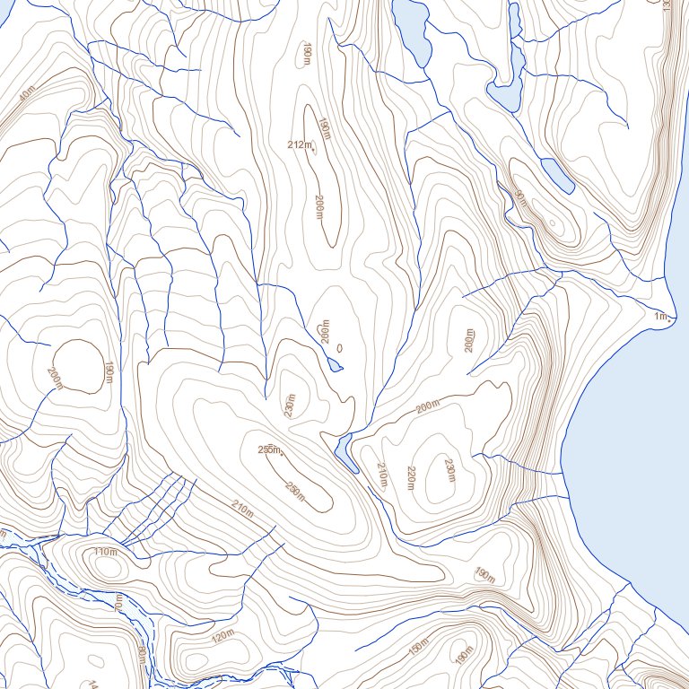 Pandora Island (068A16 Toporama) Map by Natural Resources Canada ...