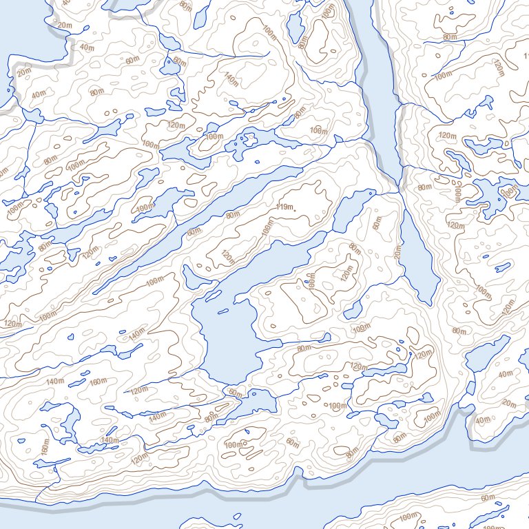 Pearson Island, NU (057D13 Toporama) Map by Natural Resources Canada ...
