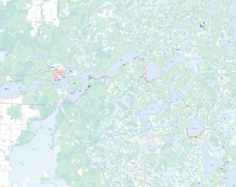 Pinawa, MB (052L04 Toporama) Map by Natural Resources Canada | Avenza Maps