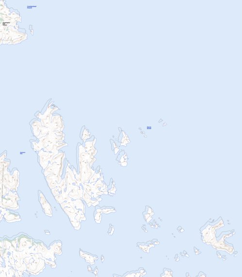 Popham Bay (026A07 Toporama) Map by Natural Resources Canada | Avenza Maps