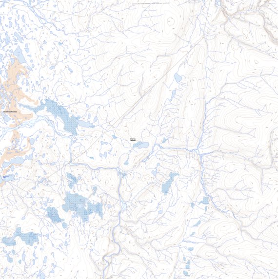 Providence Mountain, NU (058H12 Toporama) Map by Natural Resources ...