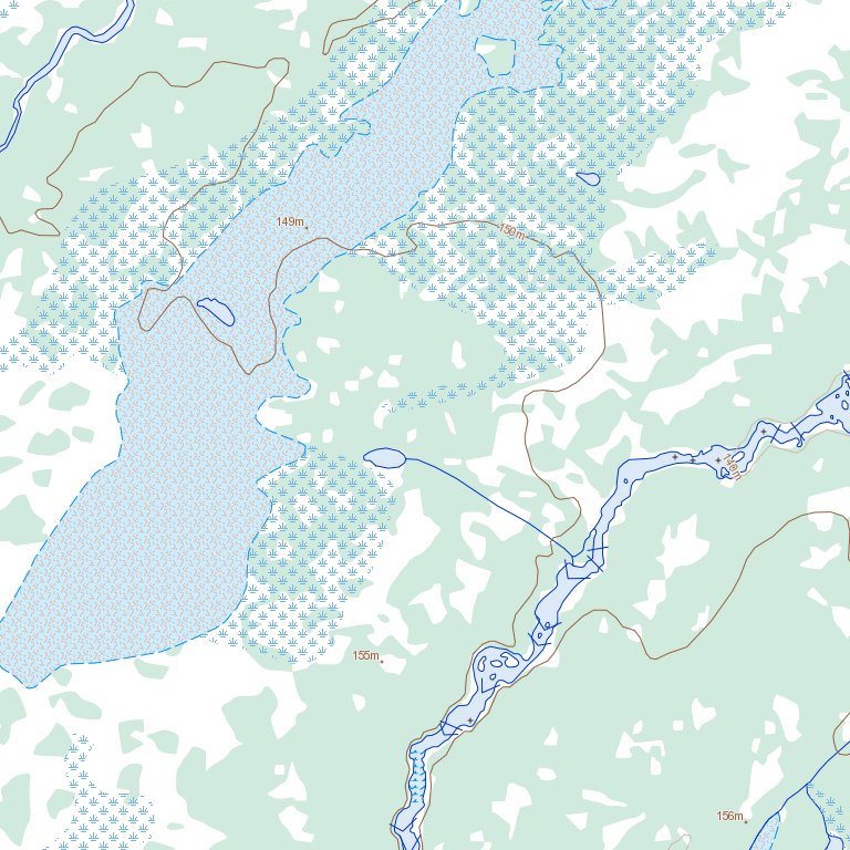Red Cross Lake, MB (053N02 Toporama) Map by Natural Resources Canada ...