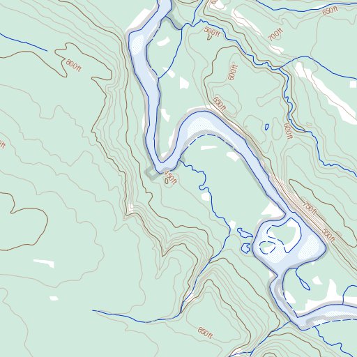 Rete Lake (096E05 Toporama) Map by Natural Resources Canada | Avenza Maps