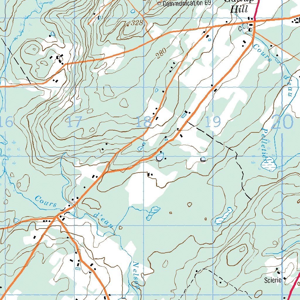 Richmond, QC (031H09 CanMatrix) Map by Natural Resources Canada ...