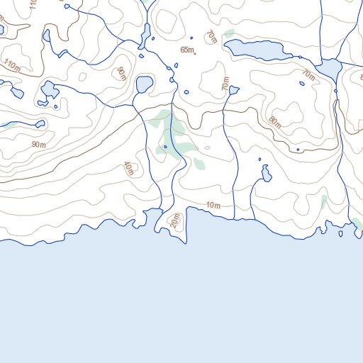 Rio Island, NU (056D01 Toporama) Map by Natural Resources Canada ...