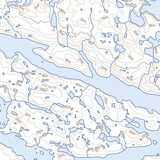 Rio Island, NU (056D01 Toporama) Map by Natural Resources Canada ...