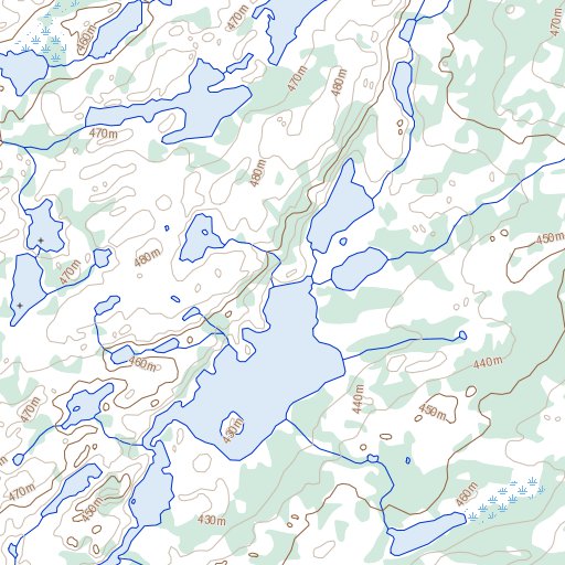 Rupp Lake, NT (085P16 Toporama) Map by Natural Resources Canada ...