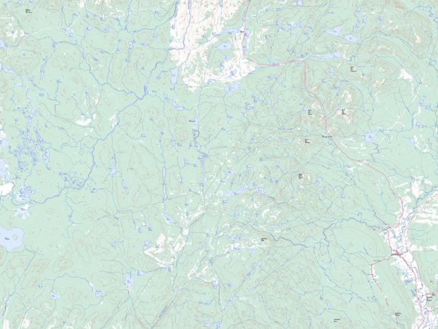 Saint-Urbain, QC (021M10 Toporama) Map by Natural Resources Canada ...