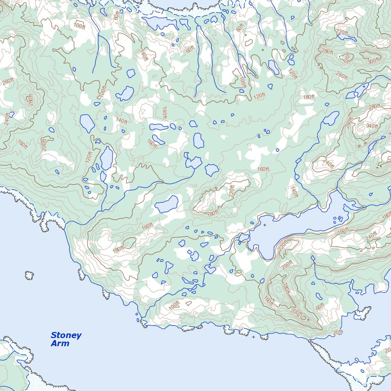 Sand Hill Cove, NL (013H09 Toporama) Map by Natural Resources Canada ...