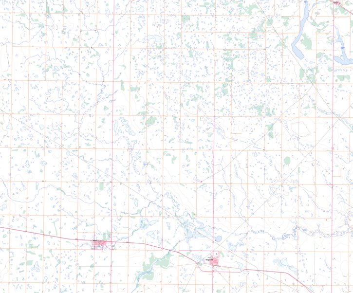 Sedgewick (073D13 Toporama) Map by Natural Resources Canada | Avenza Maps
