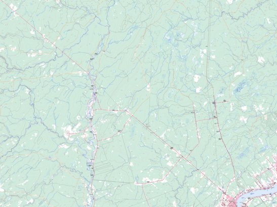 Sevogle, NB (021P04 Toporama) Map by Natural Resources Canada | Avenza Maps