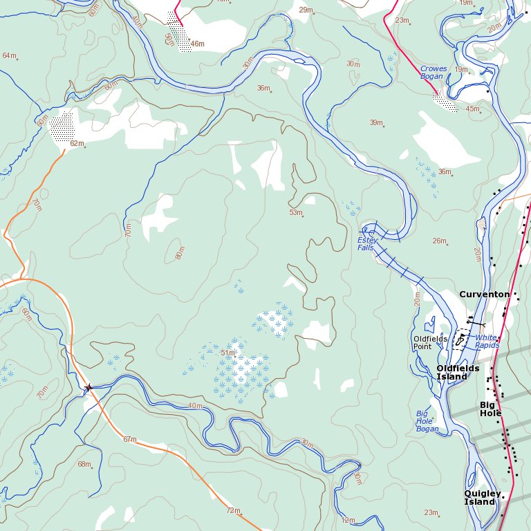 Sevogle, NB (021P04 Toporama) Map by Natural Resources Canada | Avenza Maps