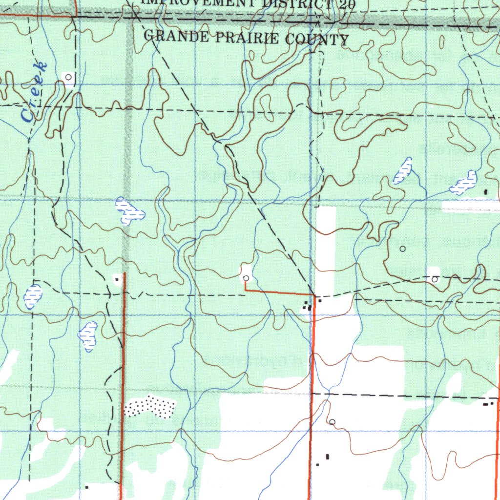 Sexsmith, AB (083M07 CanMatrix) Map by Natural Resources Canada ...