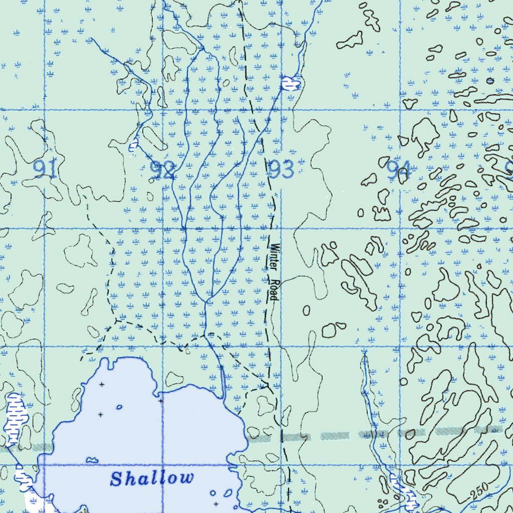 Shallow Lake, MB (062P08 CanMatrix) Map by Natural Resources Canada ...