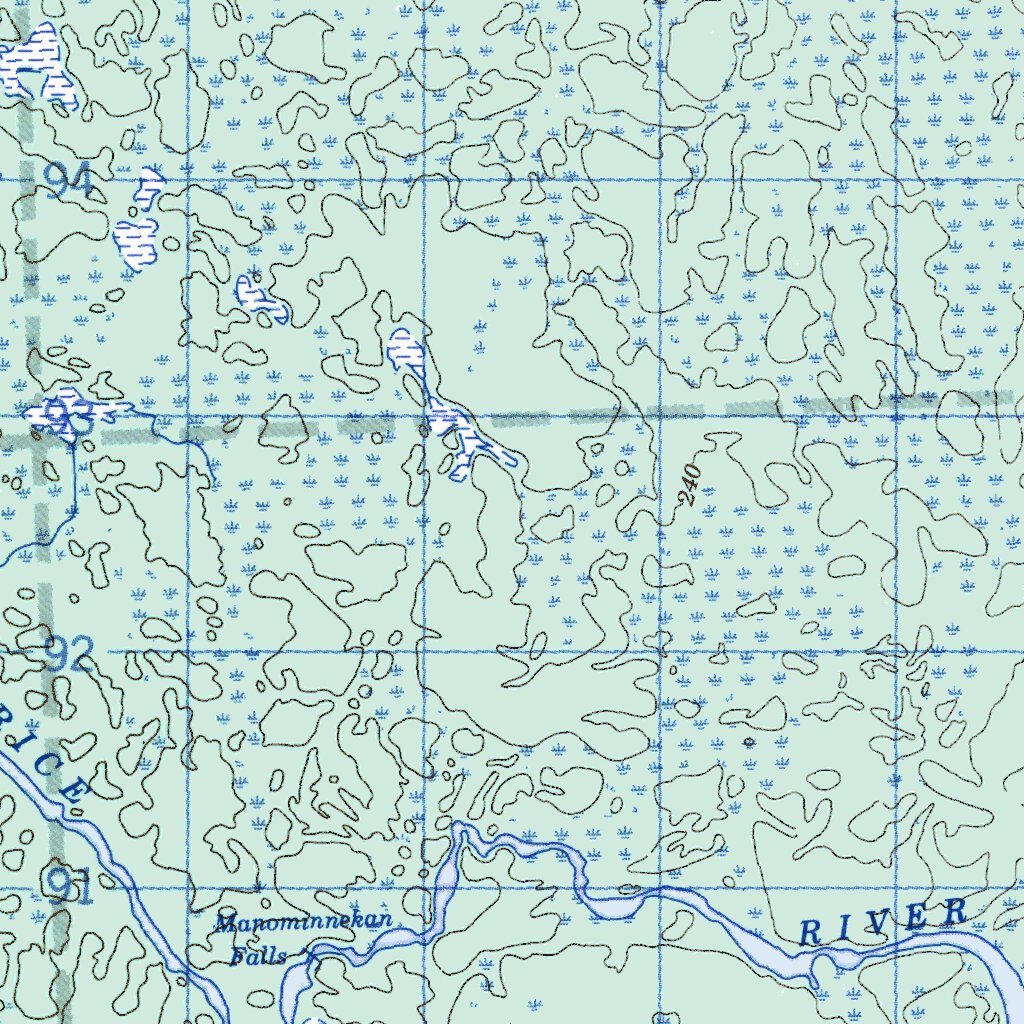 Shallow Lake, MB (062P08 CanMatrix) Map by Natural Resources Canada ...