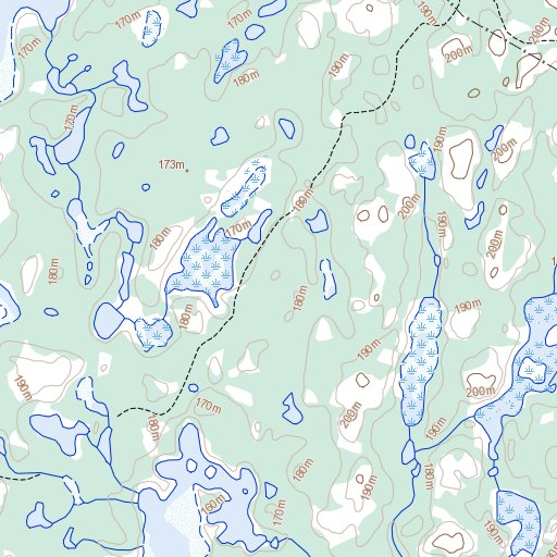 Slemon Lake (085O04 Toporama) Map by Natural Resources Canada | Avenza Maps