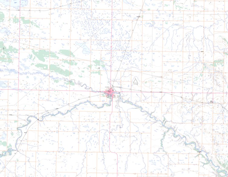 Souris, MB (062F09 Toporama) Map by Natural Resources Canada | Avenza Maps