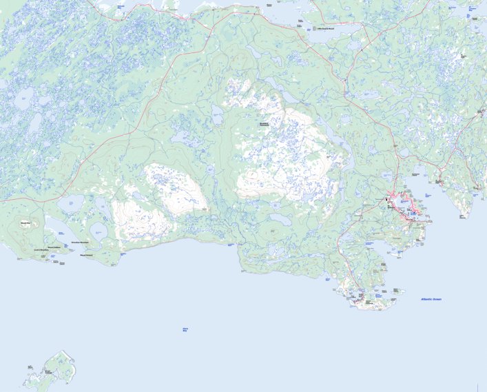 St. Anthony, NL (002M05 Toporama) Map by Natural Resources Canada ...