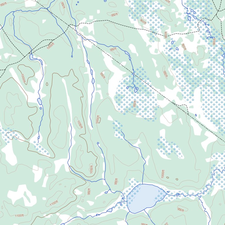 Suwannee Lake, MB (064C01 Toporama) Map by Natural Resources Canada ...