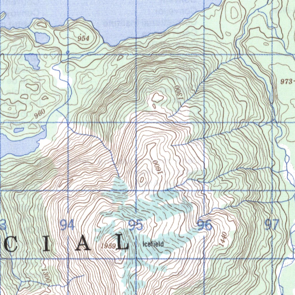 Tahtsa Peak, BC (093E12 CanMatrix) Map by Natural Resources Canada ...