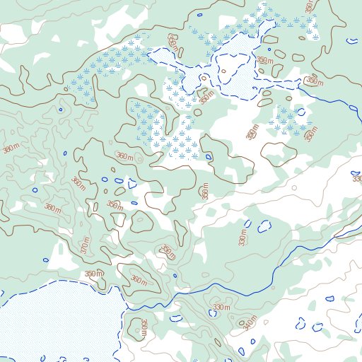 Taka Lake, NT (086C04 Toporama) Map by Natural Resources Canada ...