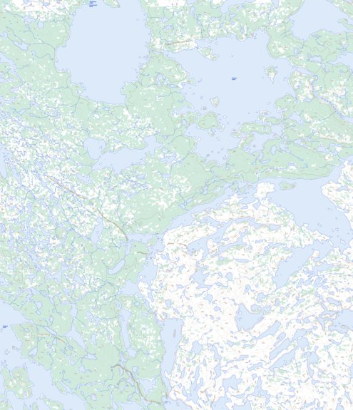 Thistle Lake, NU (076C15 Toporama) Map by Natural Resources Canada ...